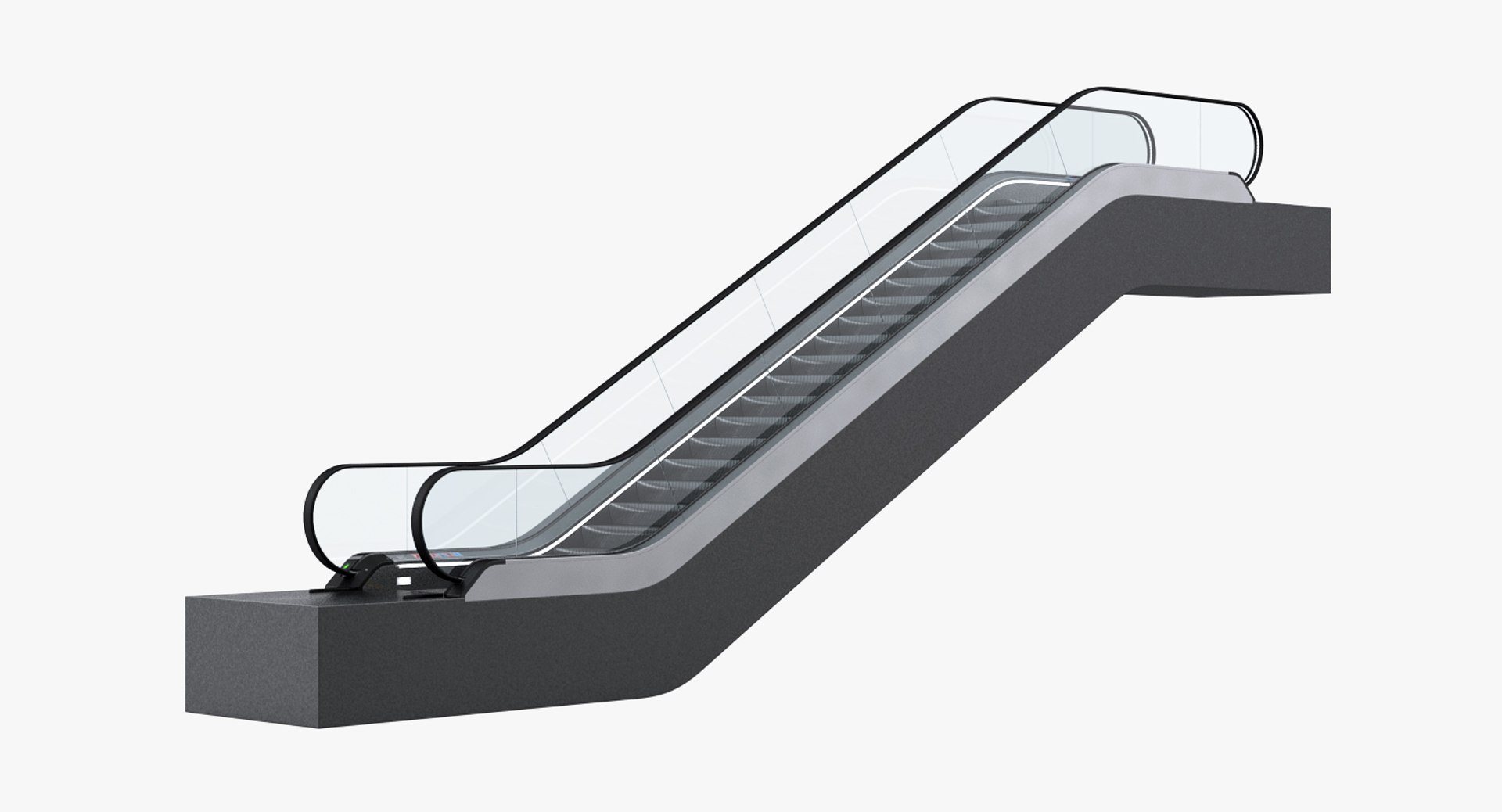 3D Model Escalator 2 - TurboSquid 1247875