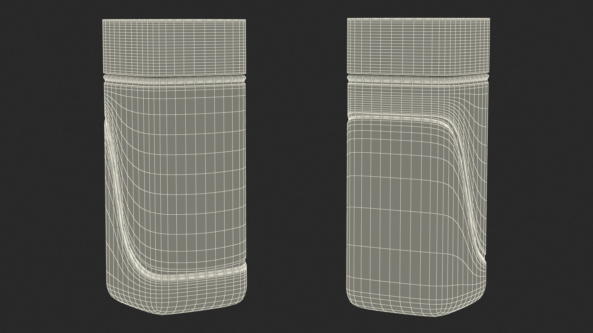 3D Nescafe Gold 200g Jar model - TurboSquid 2144504