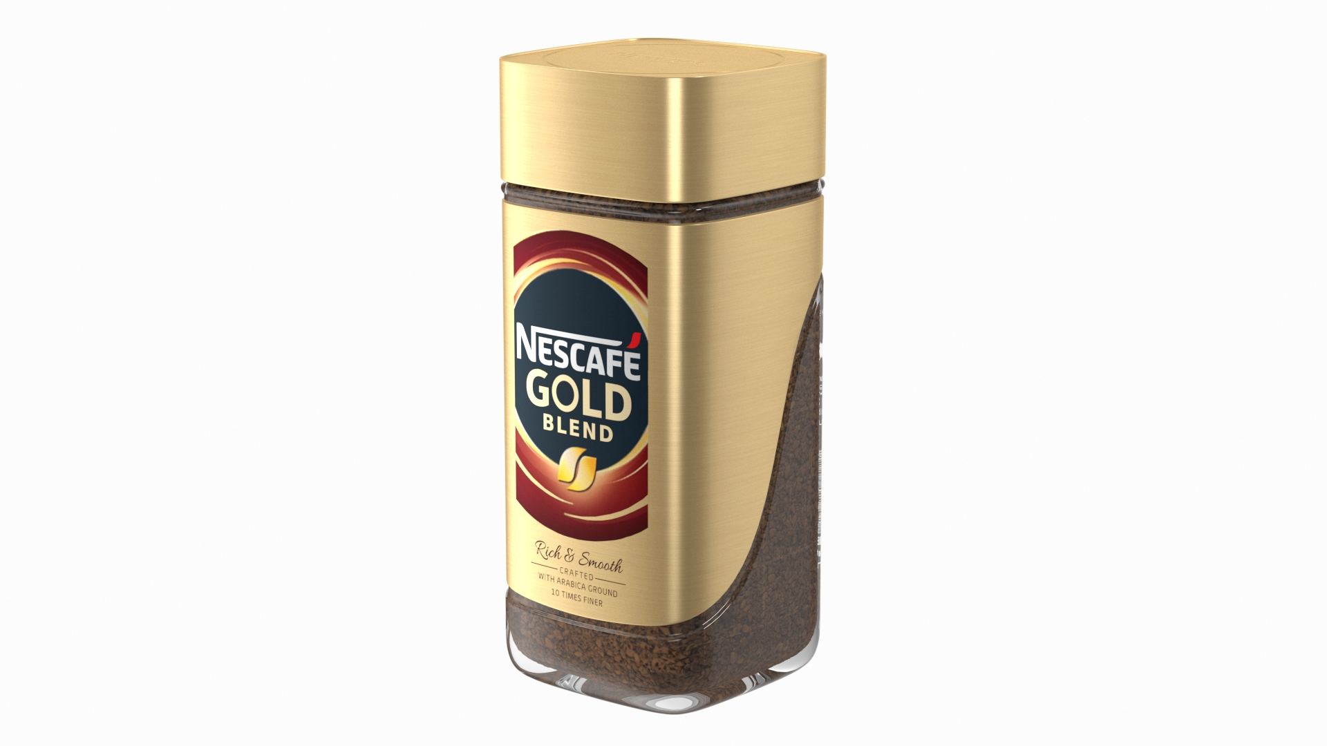 3D Nescafe Gold 200g Jar model - TurboSquid 2144504