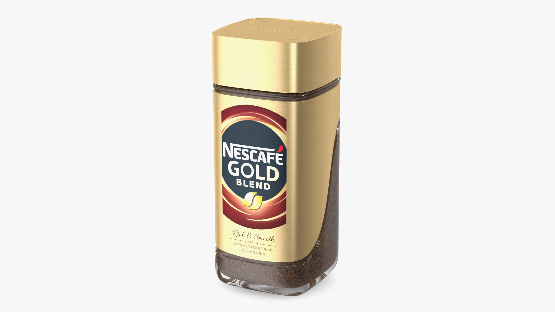 3D Nescafe Gold 200g Jar model - TurboSquid 2144504