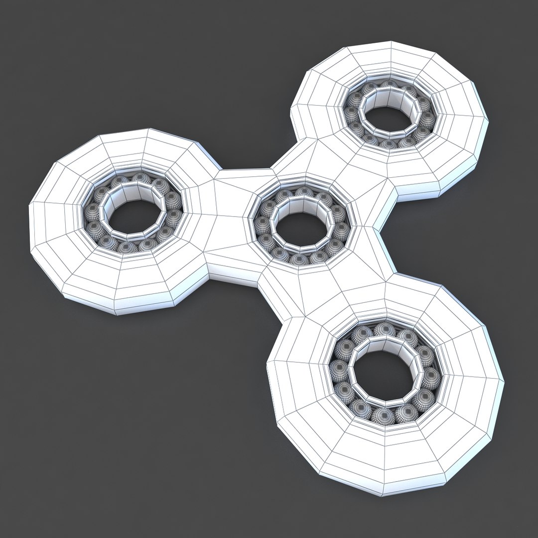 Spinner 3D Model - TurboSquid 1242592