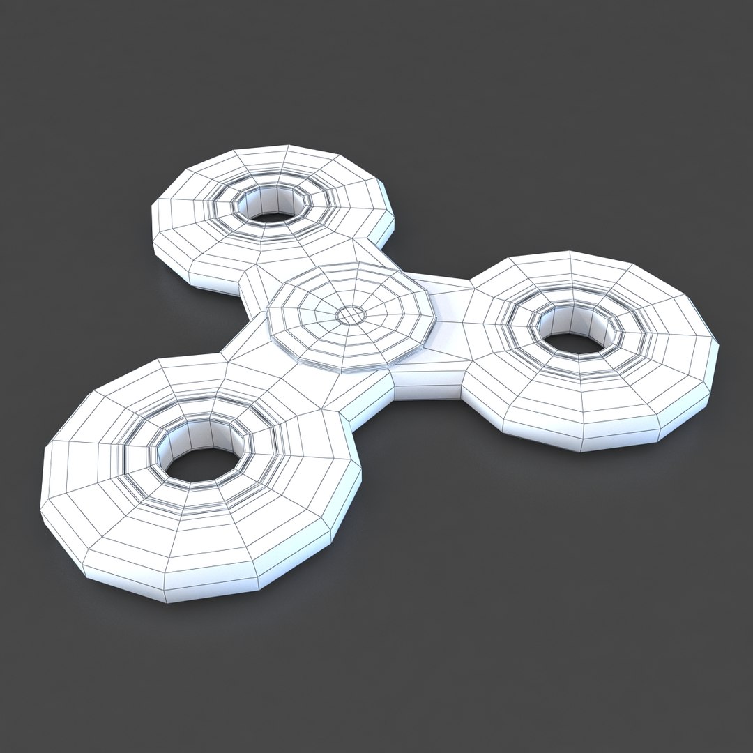 Spinner 3D Model - TurboSquid 1242592