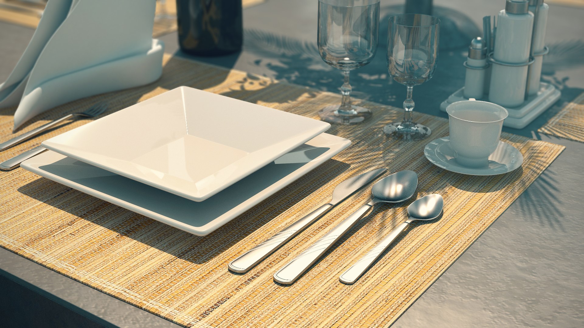 Dining Table 3D Model - TurboSquid 1596440
