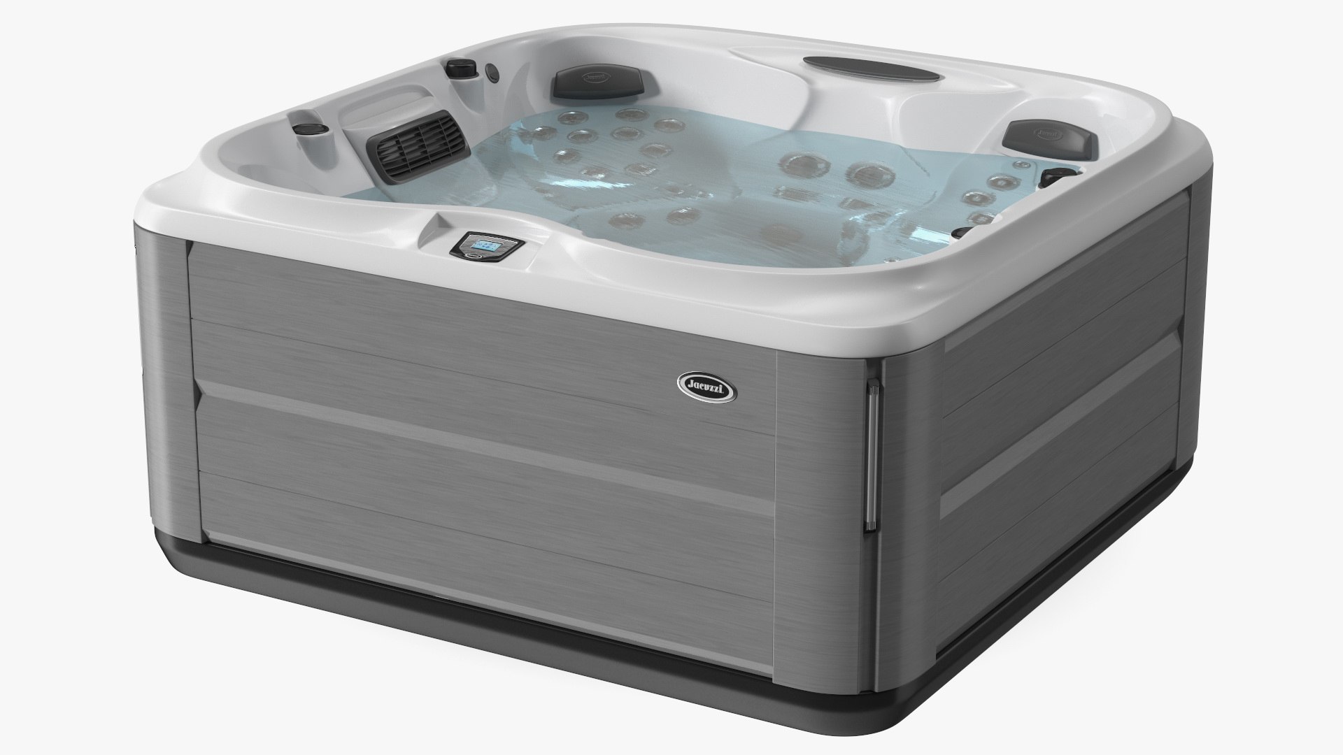 3D Jacuzzi J475 Spa Hot Tub White with Water - TurboSquid 1726005