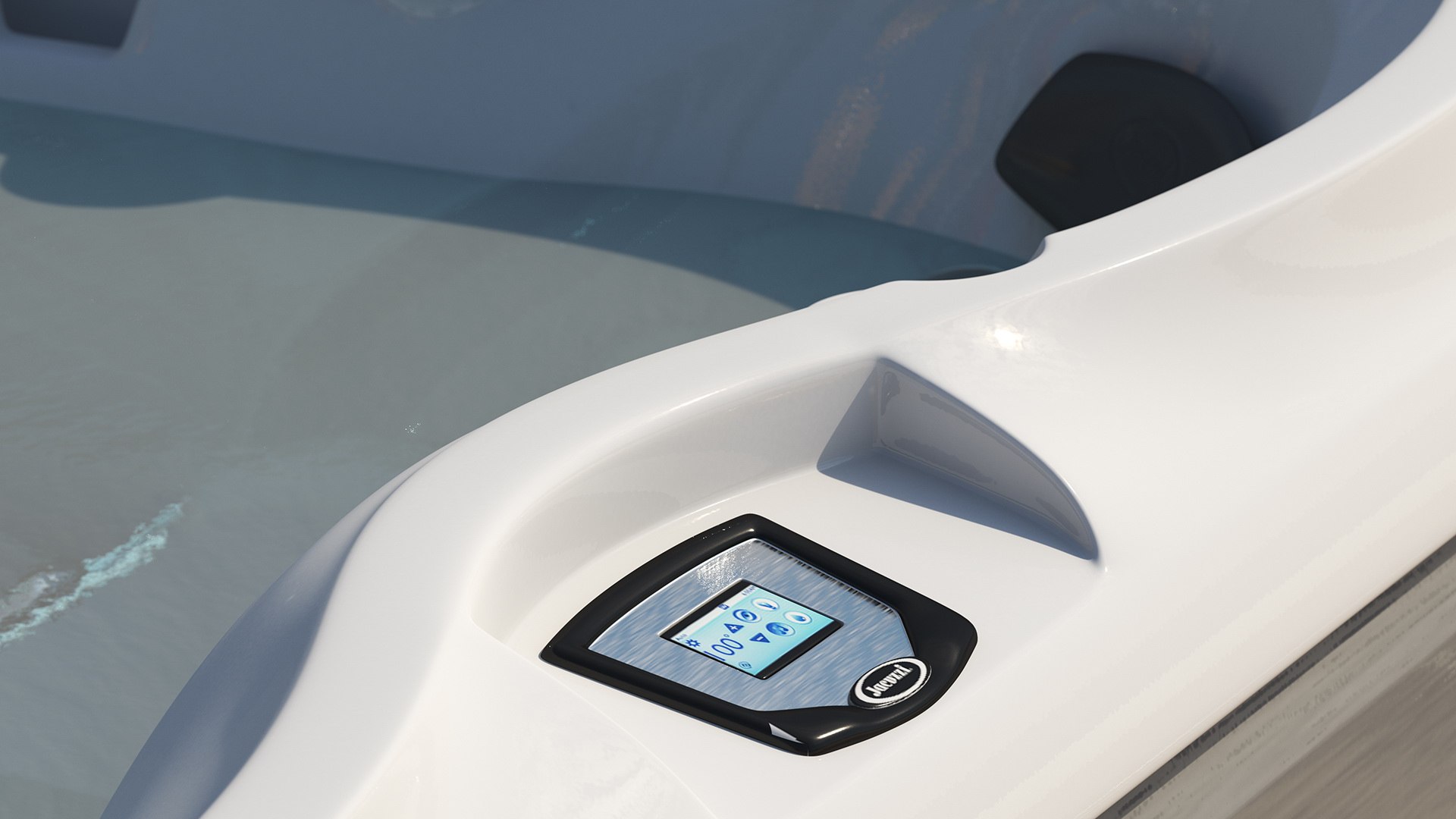 3D Jacuzzi J475 Spa Hot Tub White with Water - TurboSquid 1726005