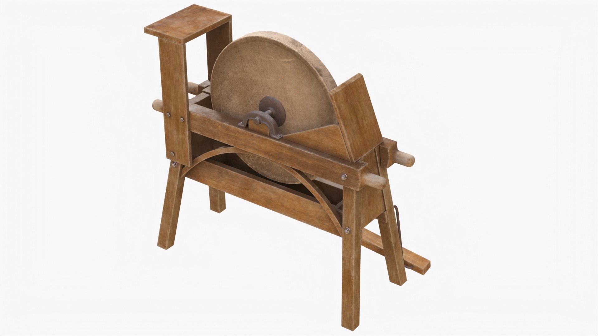 3D MedievalWhetstone 01 - TurboSquid 2218029