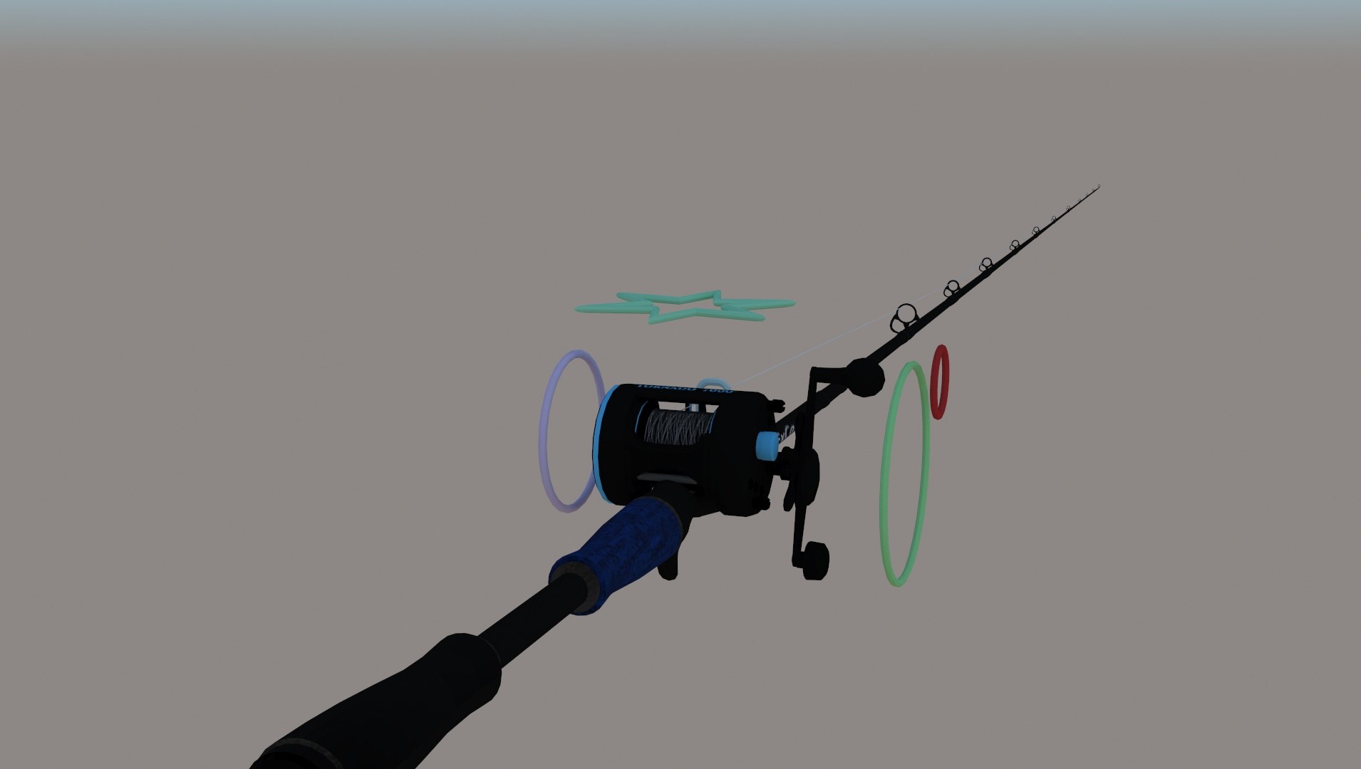 3D Fishing Rod Reel Model - TurboSquid 1544907