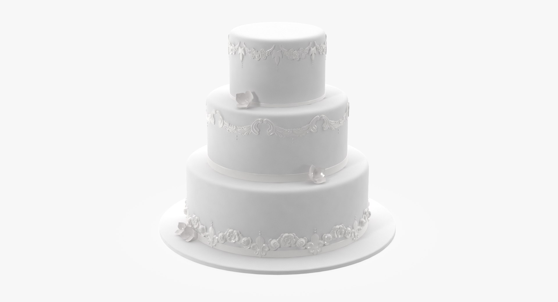 3d model wedding cake