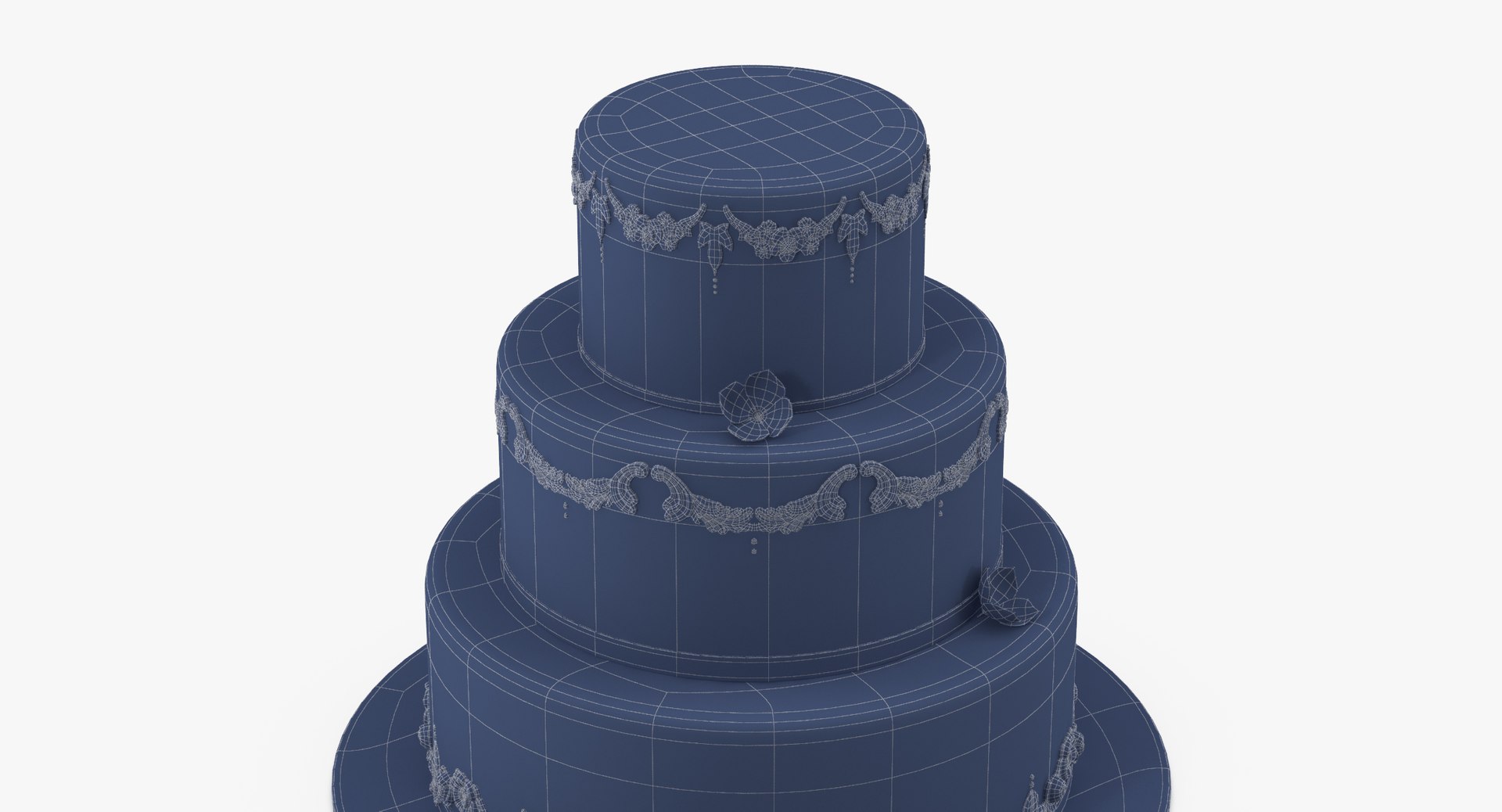 3d model wedding cake