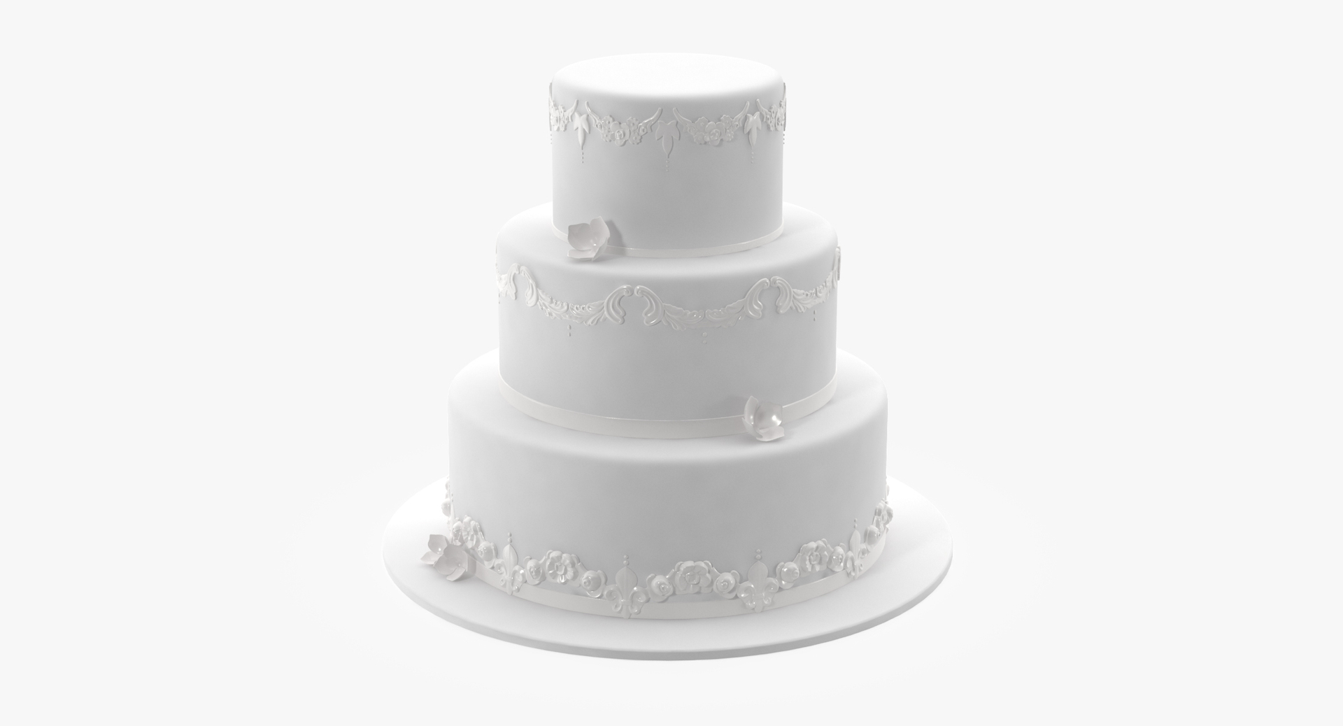 3d model wedding cake