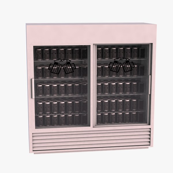 modelo 3d Beer Fridge - TurboSquid 2061511
