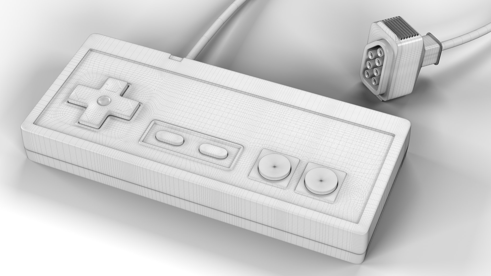 3D nintendo nes model - TurboSquid 1627350