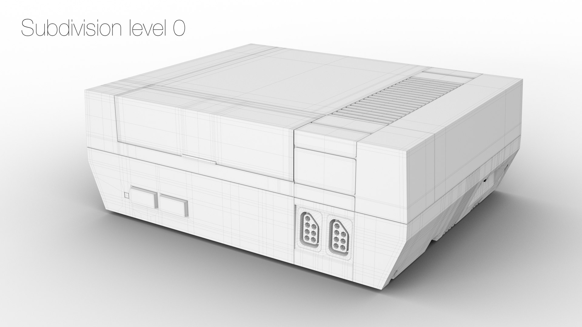 3D nintendo nes model - TurboSquid 1627350
