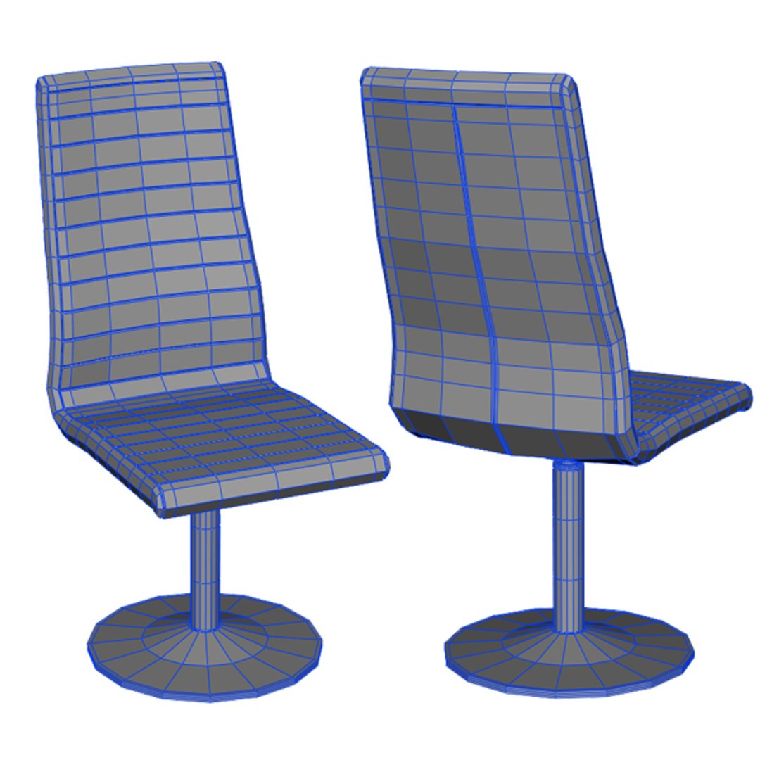 Revolving Chair 3d Model