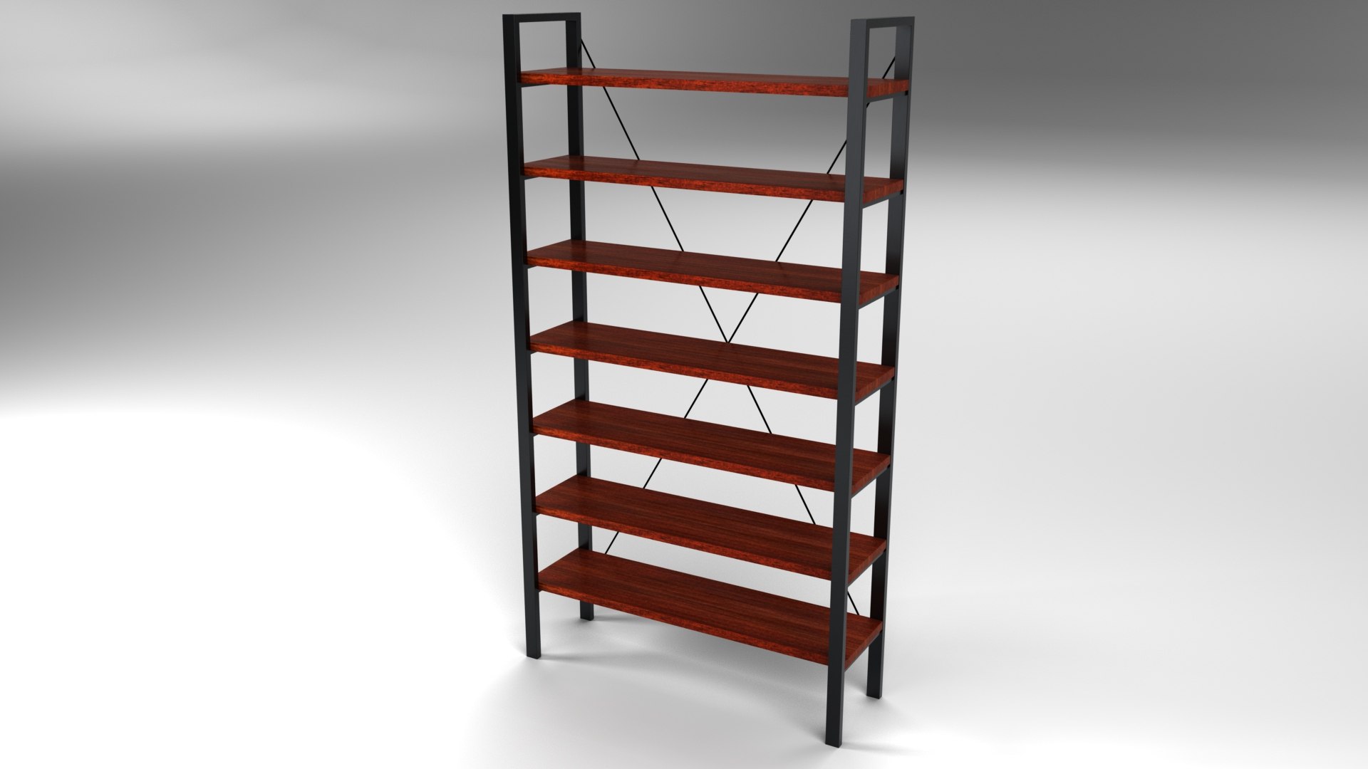 3D bookshelves model - TurboSquid 1584454