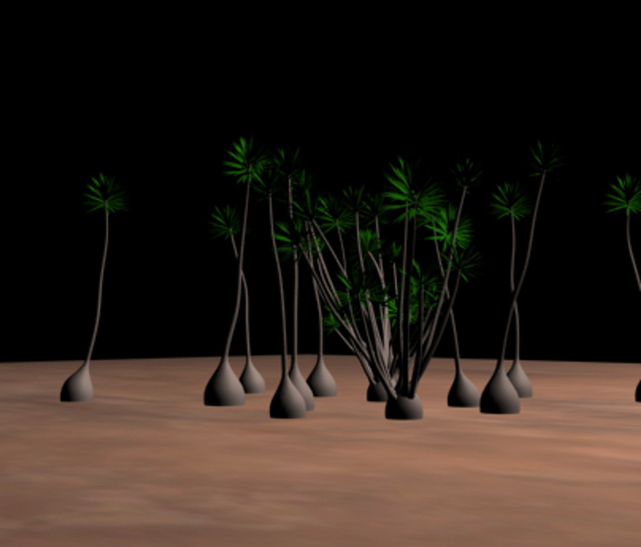 Free Yucca Trees 3d Model