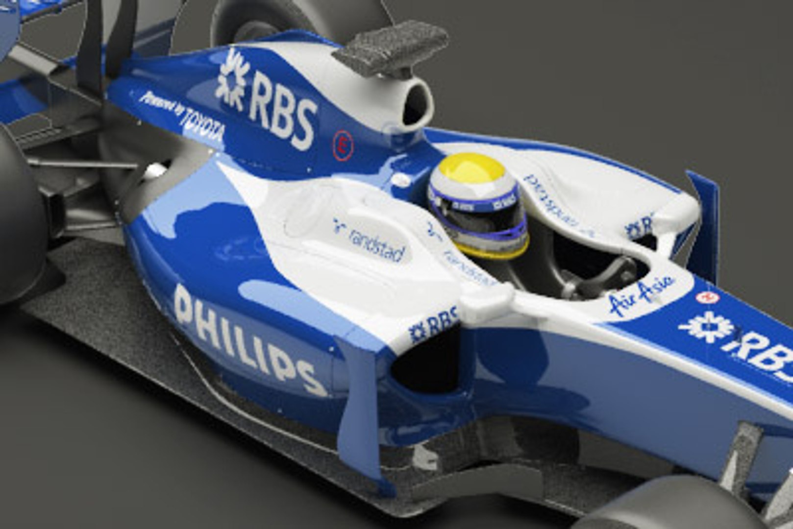 3dsmax Williams Fw31
