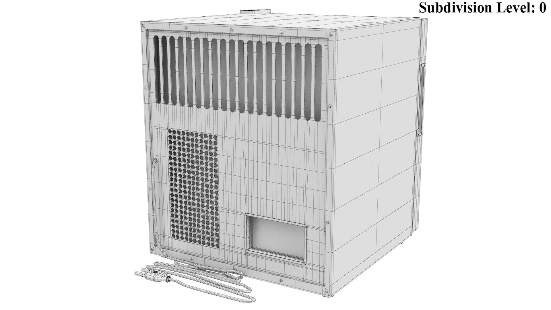 Real mini fridge 3D model - TurboSquid 1613161