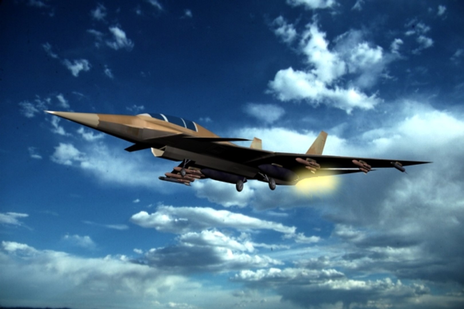 cobra fighter aircraft 3d model