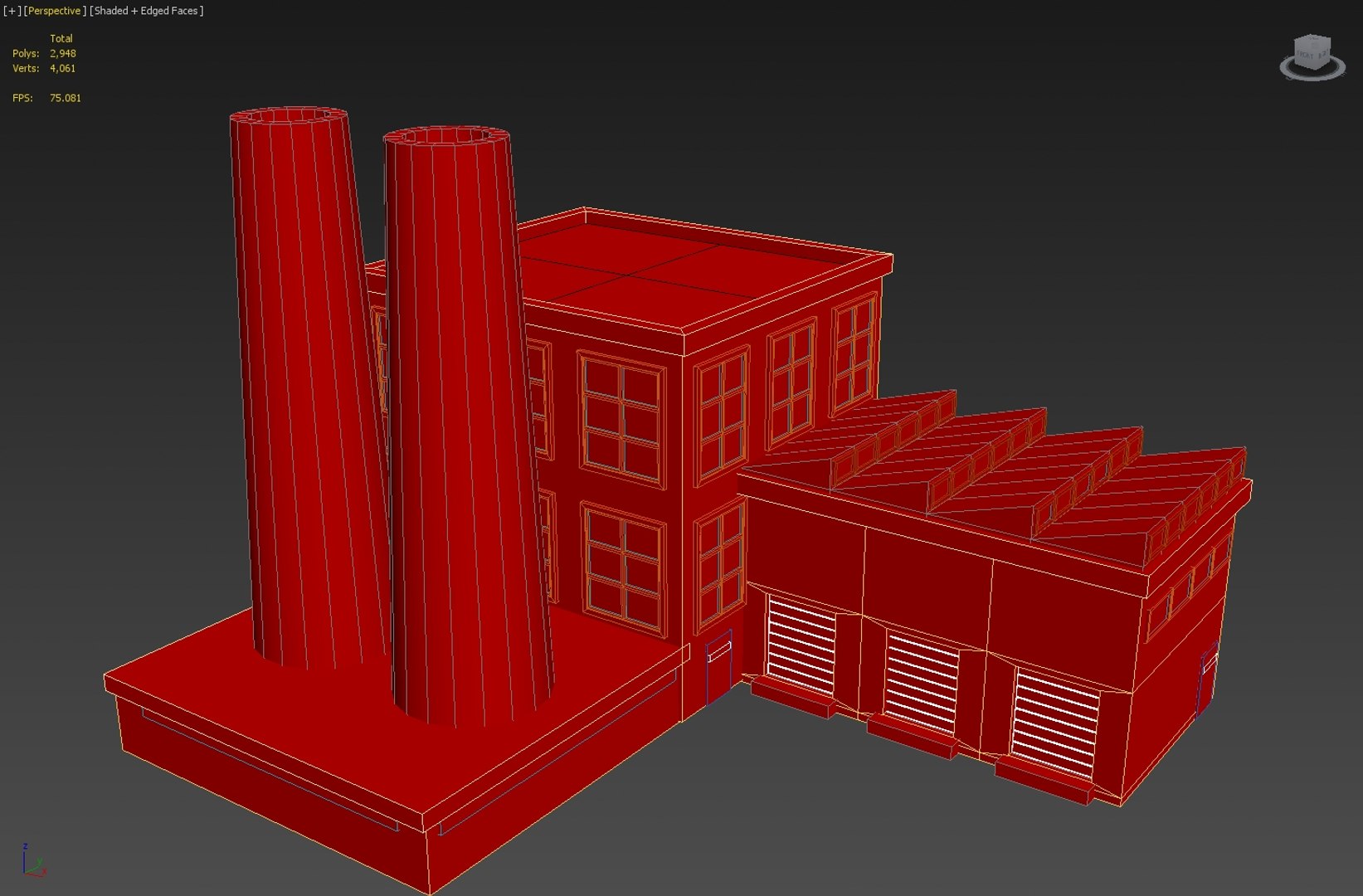 Simple Factory 3d Max