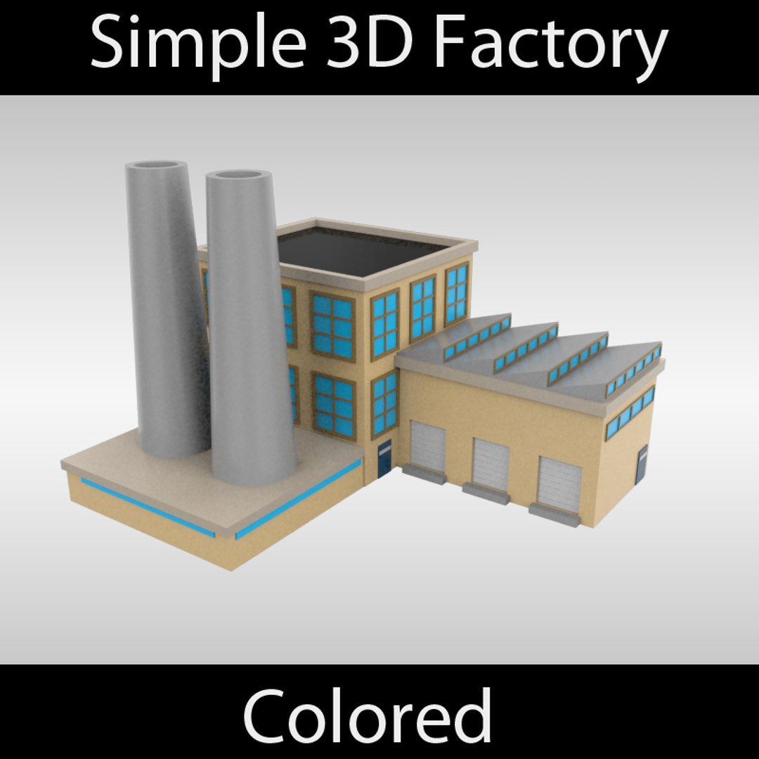 Simple Factory 3d Max