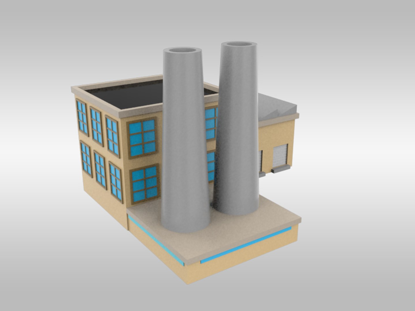 Simple Factory 3d Max