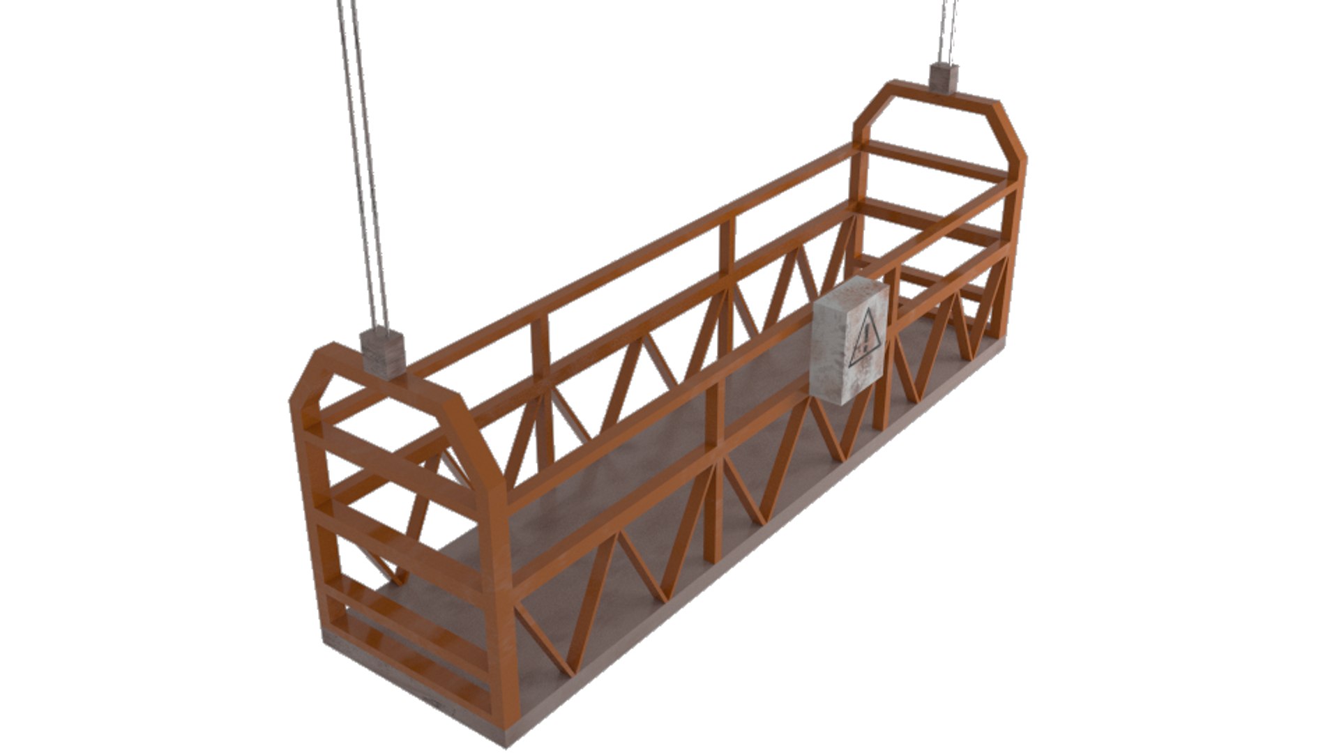 Window Cleaning Lift 3d Obj