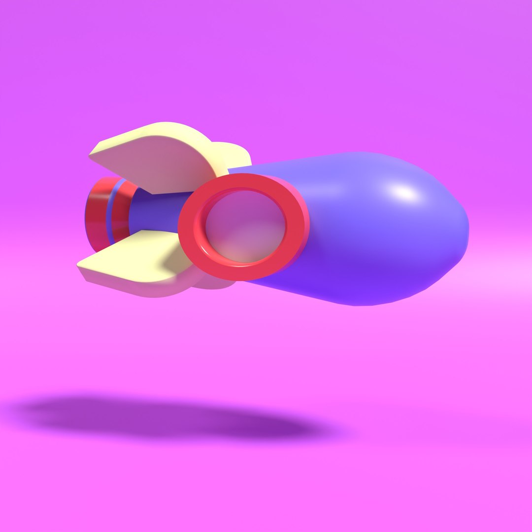 3D Flying Rocket Futuristic Design In 3D Modeling - TurboSquid 2316696