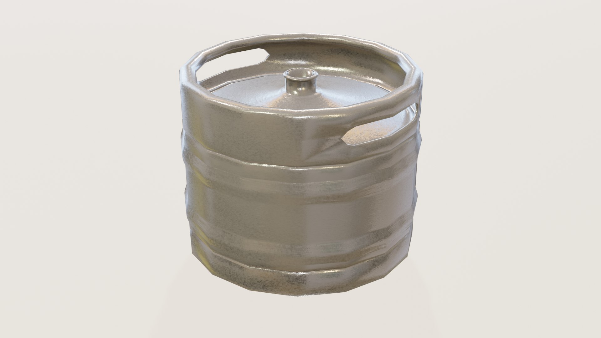 Beer Drum 30L 01 3D - TurboSquid 2355887
