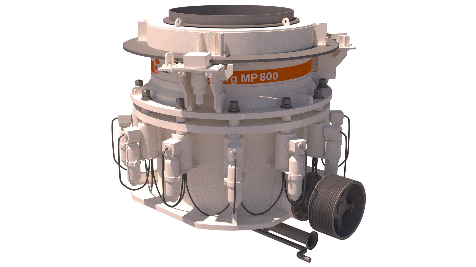 3D Chancadora MP800 model - TurboSquid 2168816