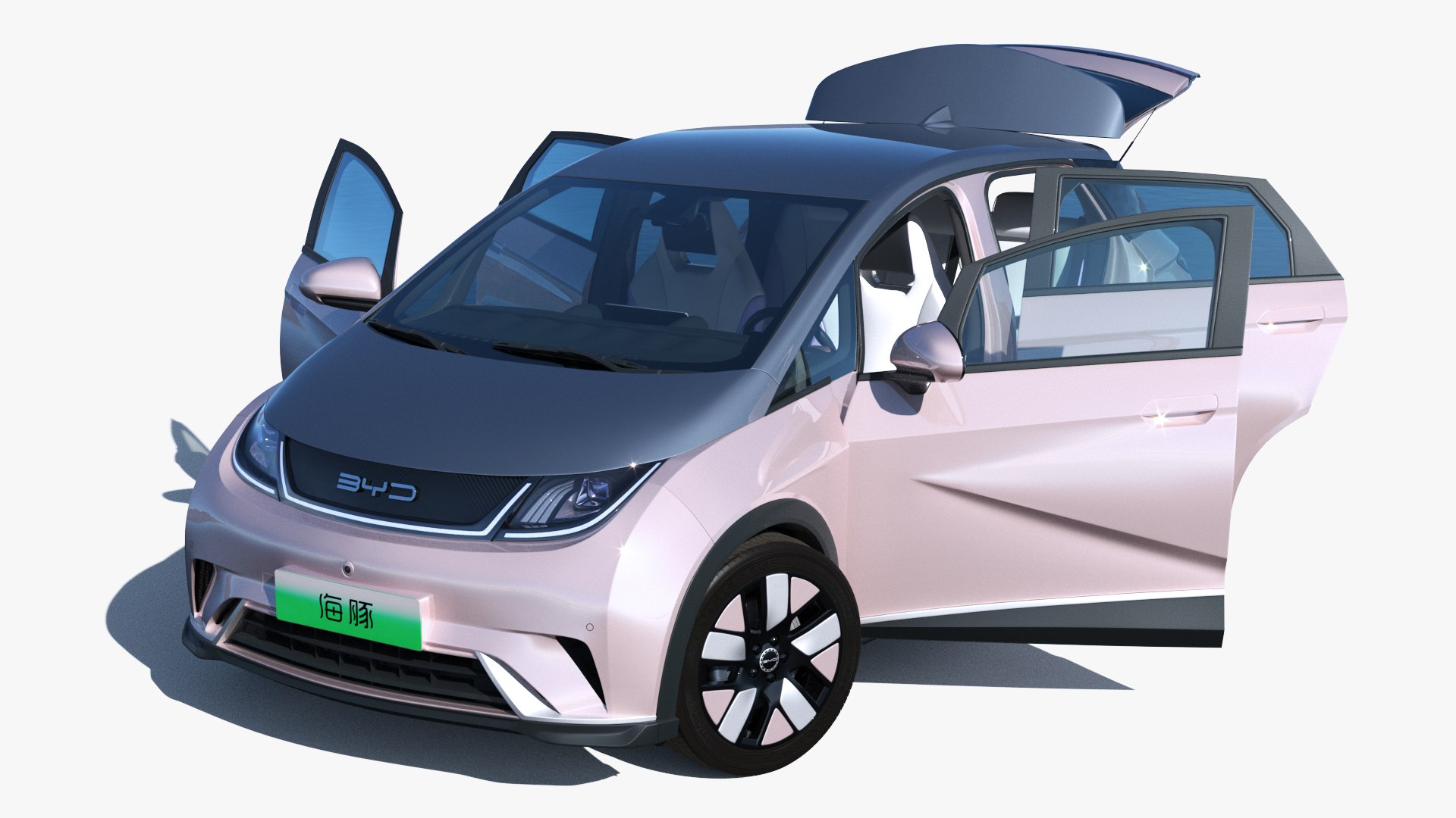 3D 2023 BYD Dolphin EV Model - TurboSquid 2095939