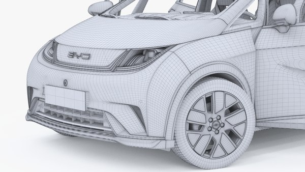 2023 BYD ドルフィン EV3Dモデル - TurboSquid 2095939
