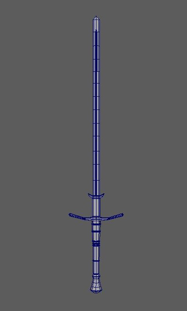 Medieval Longsword 3D Model - TurboSquid 1301107