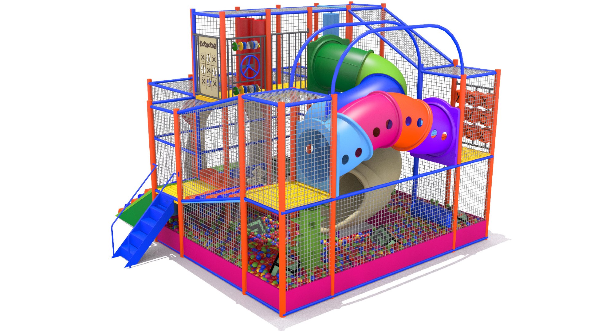 Indoor Playground Model - TurboSquid 1761371