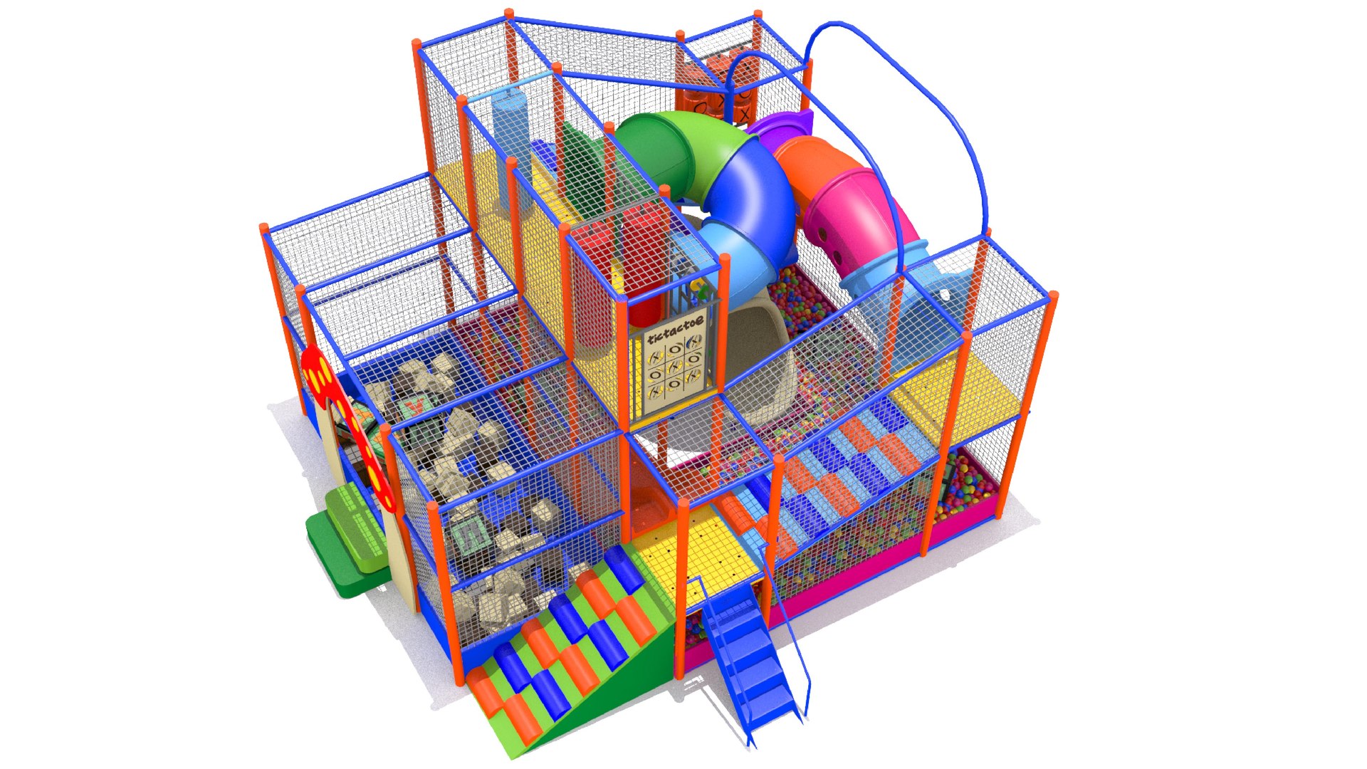 Indoor Playground Model - TurboSquid 1761371
