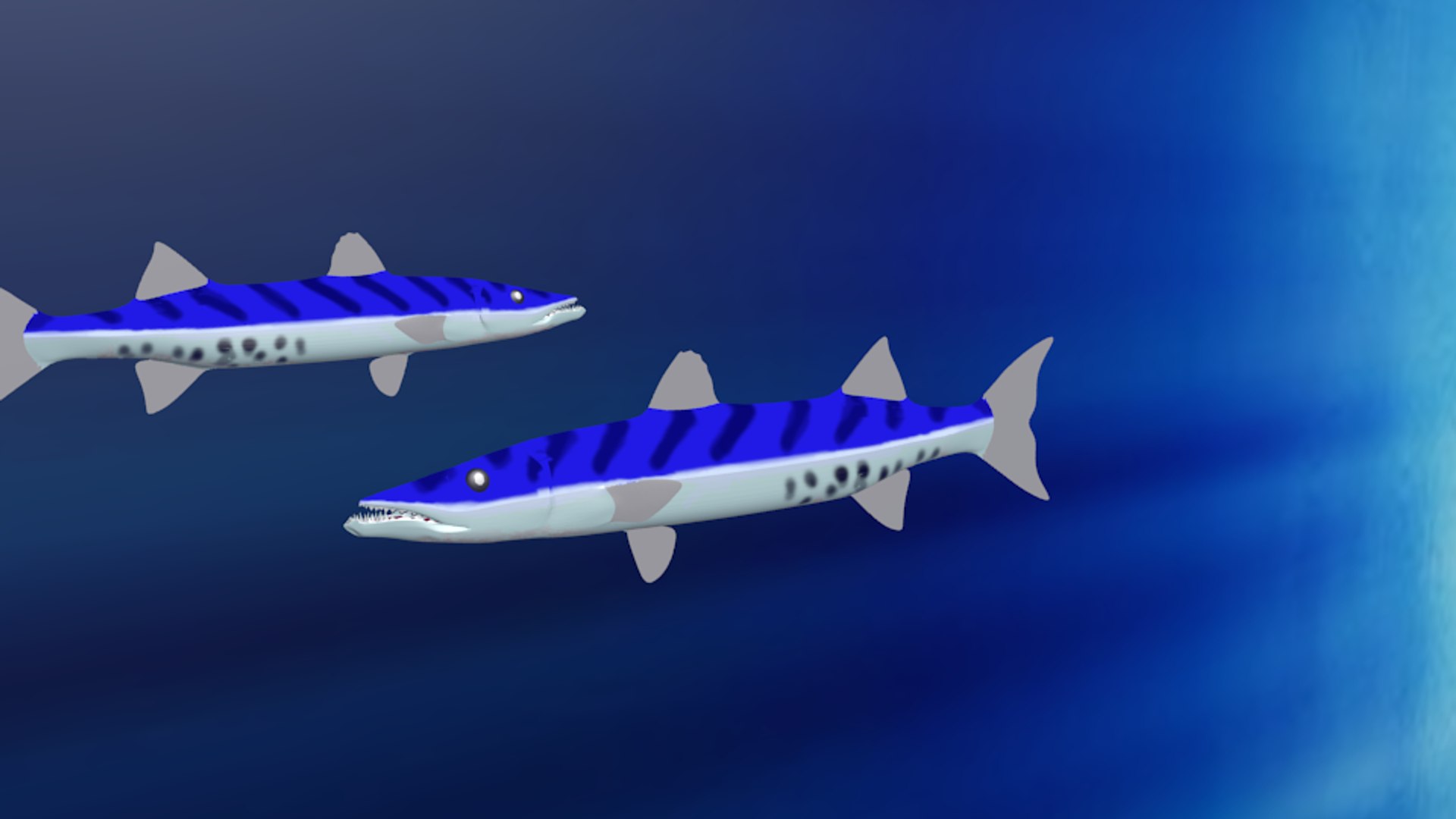 3D barracuda fish - TurboSquid 1388672