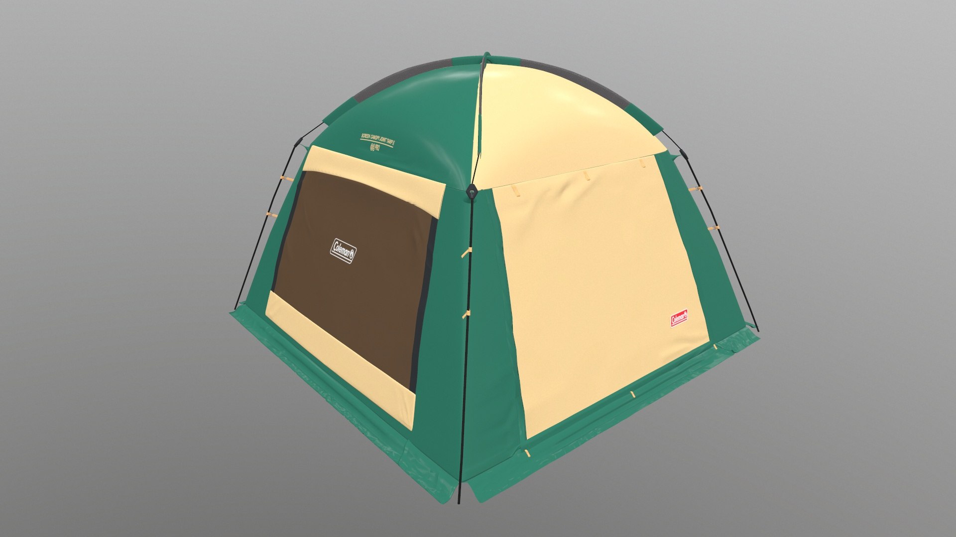 Coleman Camping Tent 3D Model - TurboSquid 1966946