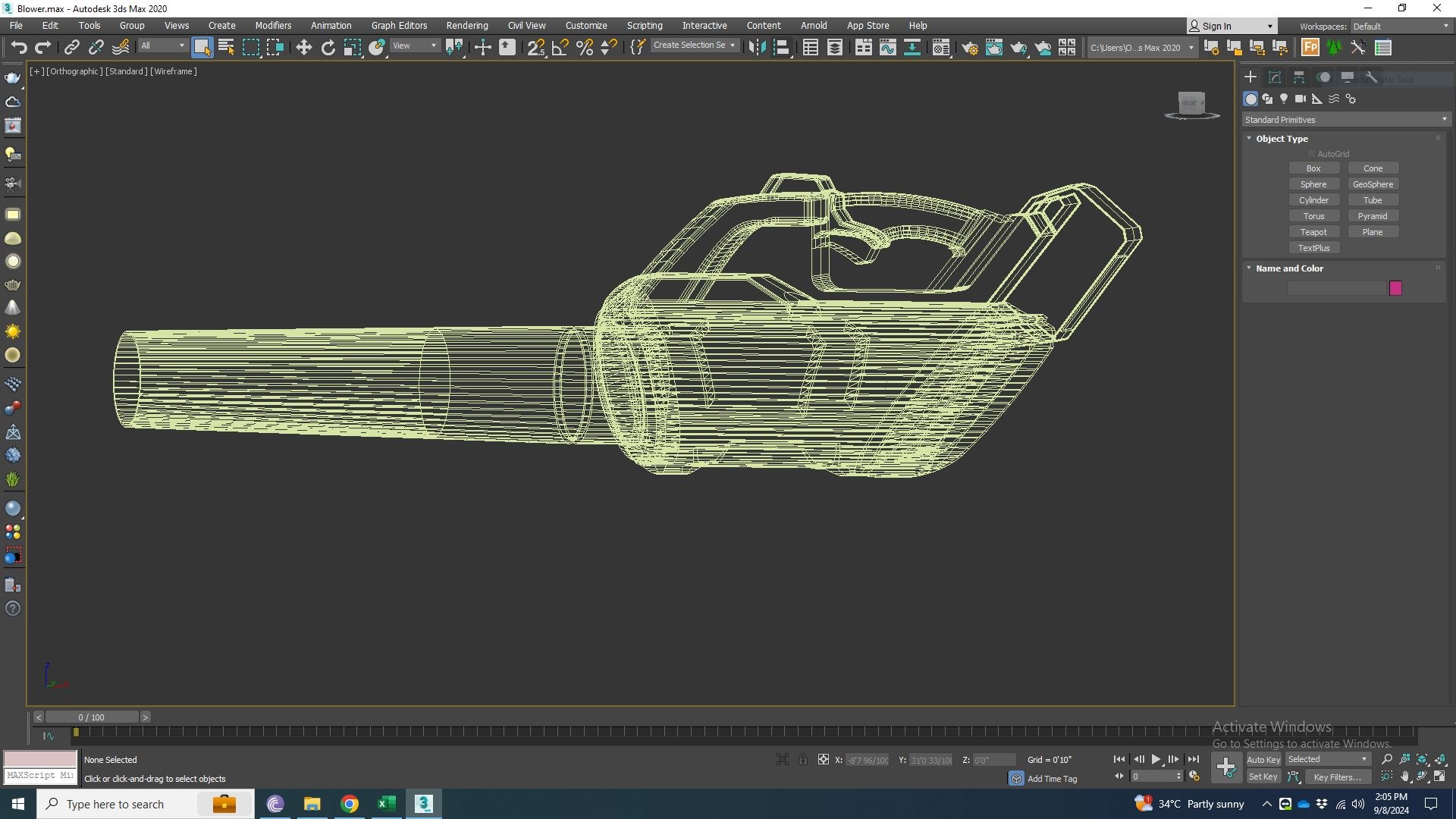 3D Model Blower - TurboSquid 2278448