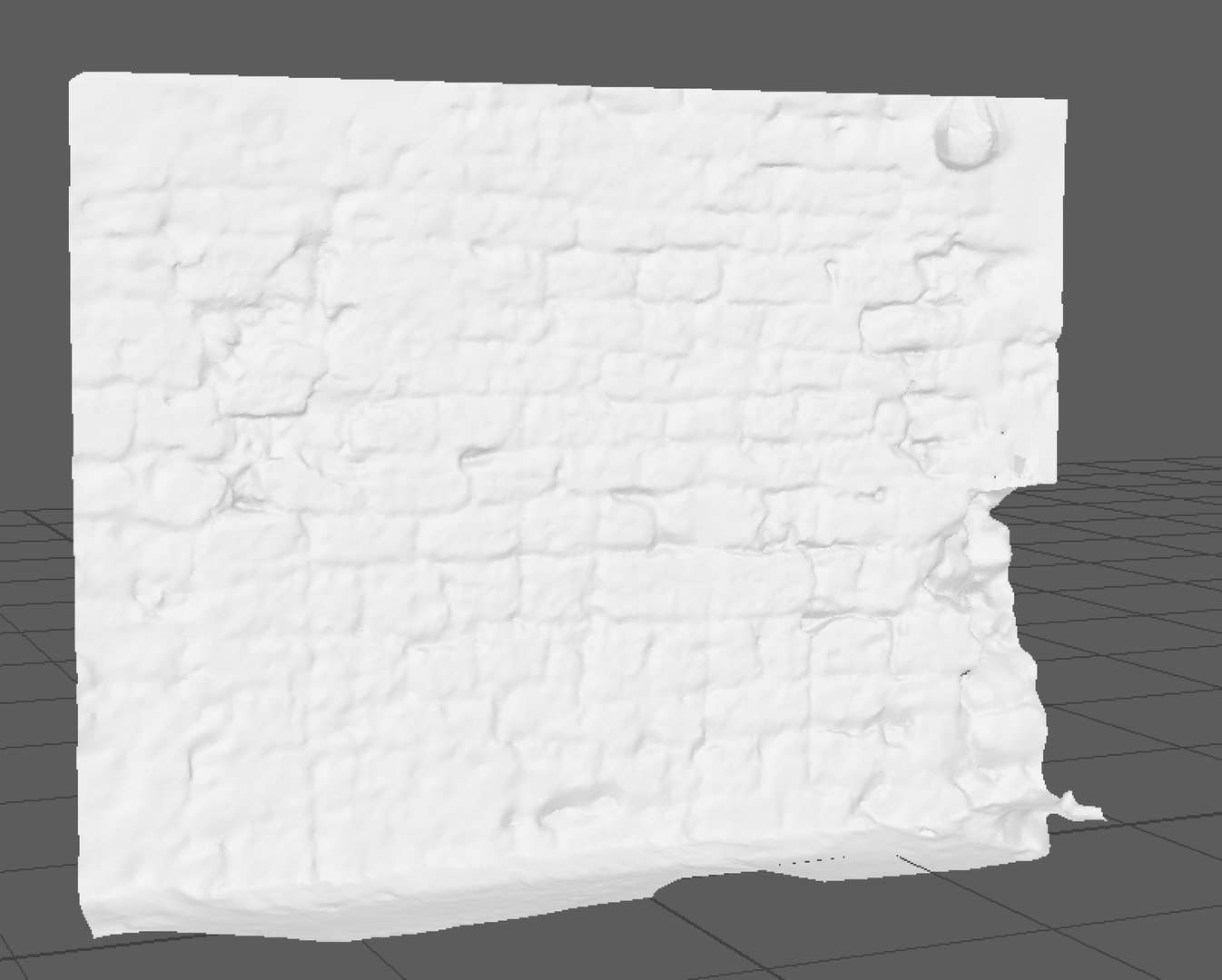 Ancient Broken Wall Of Fort Model - TurboSquid 1877630