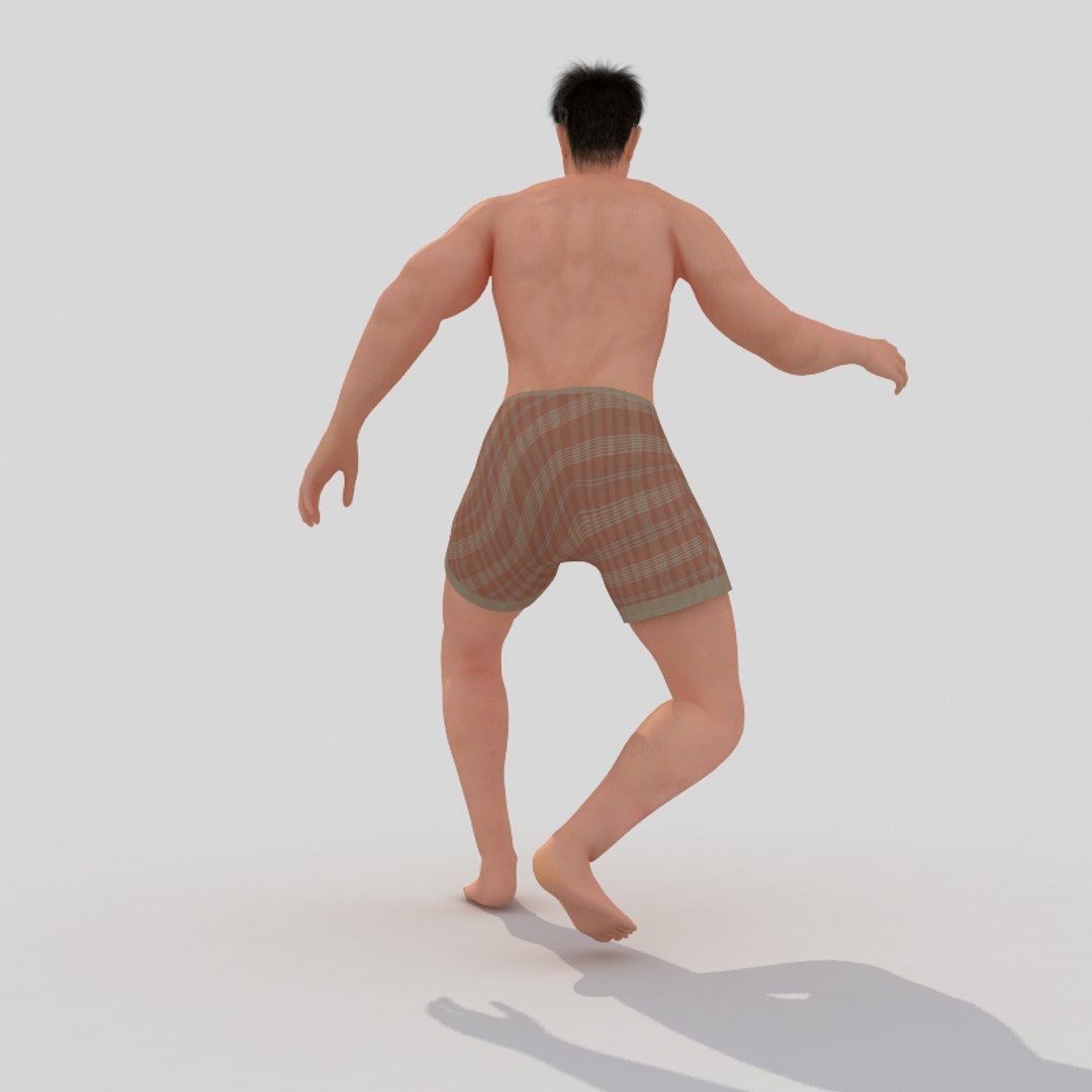 3ds Max Man Male Human