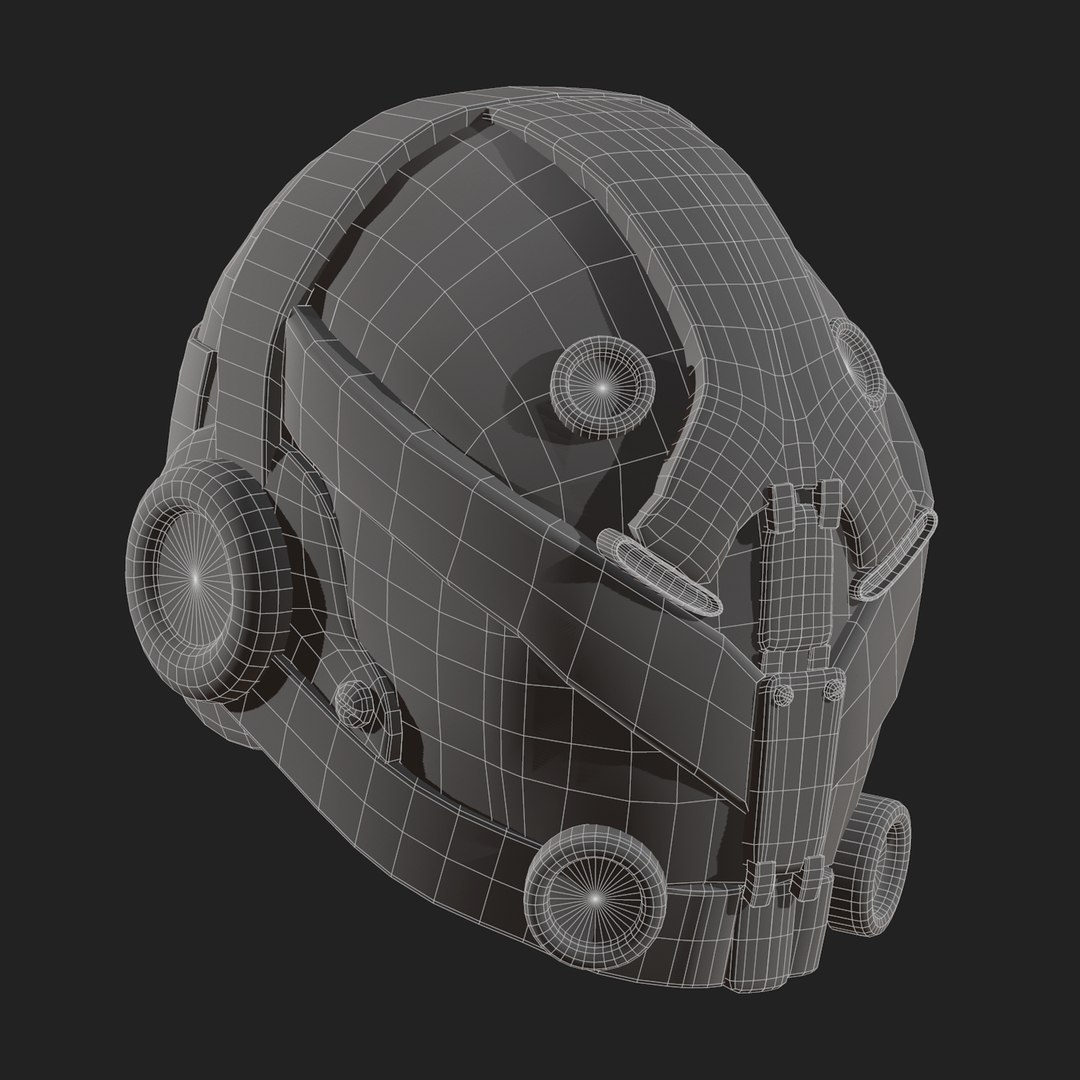 3D Helmet Model - TurboSquid 1584616