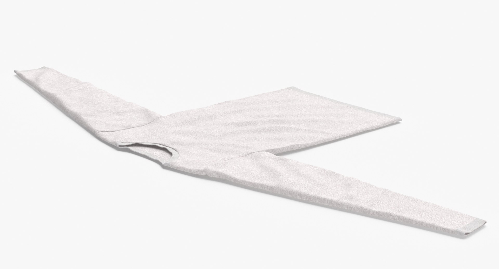 Long Sleeve Flat Male Crew Neck Pose 03 White Blank And Branded Heather ...