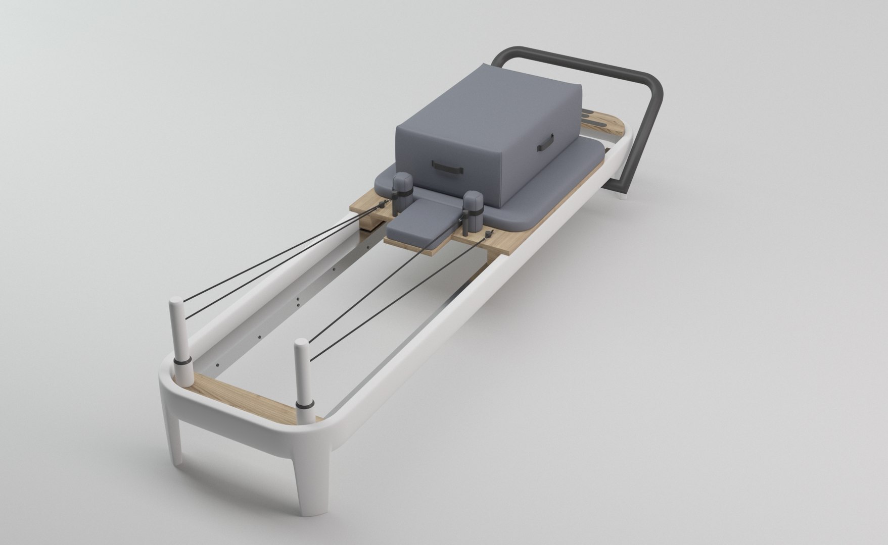 3D Pilates Reformer - TurboSquid 2298775