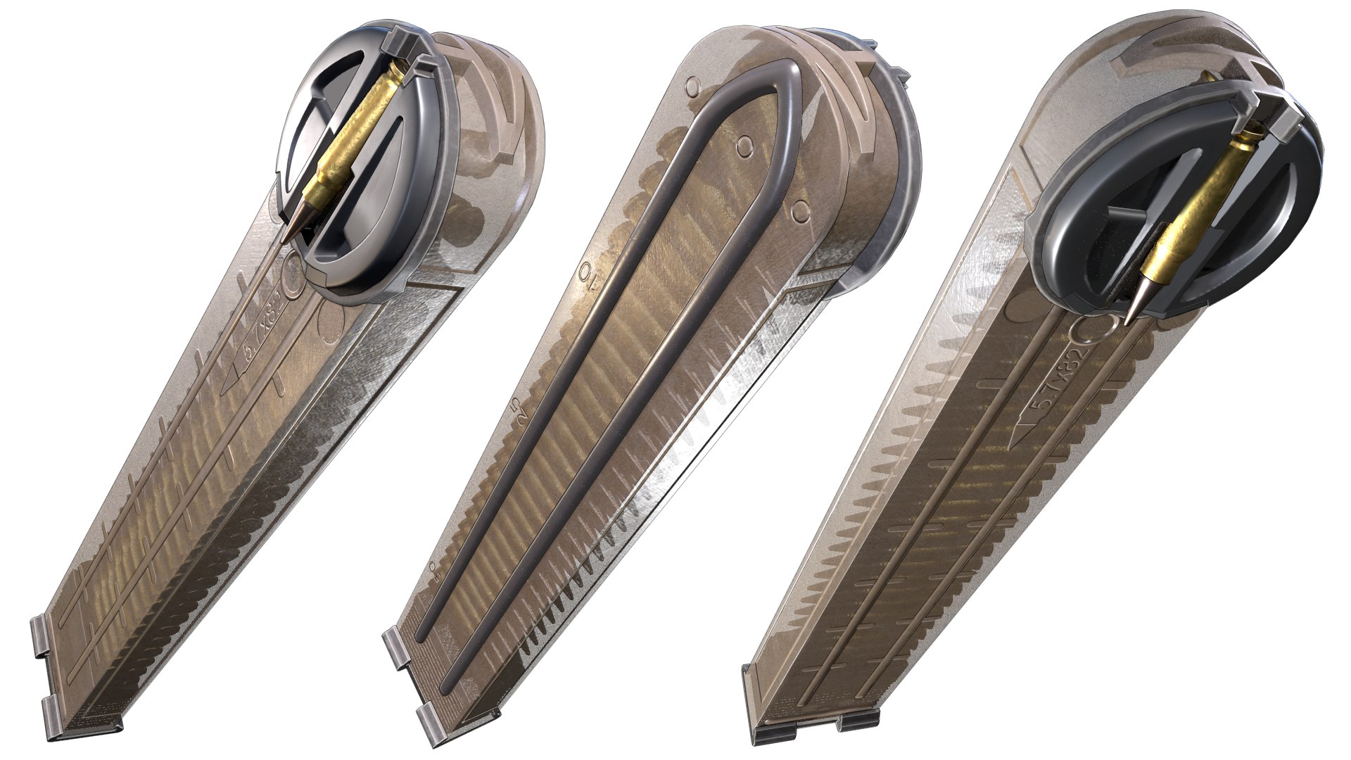 Fn weapon 3D model - TurboSquid 1518502