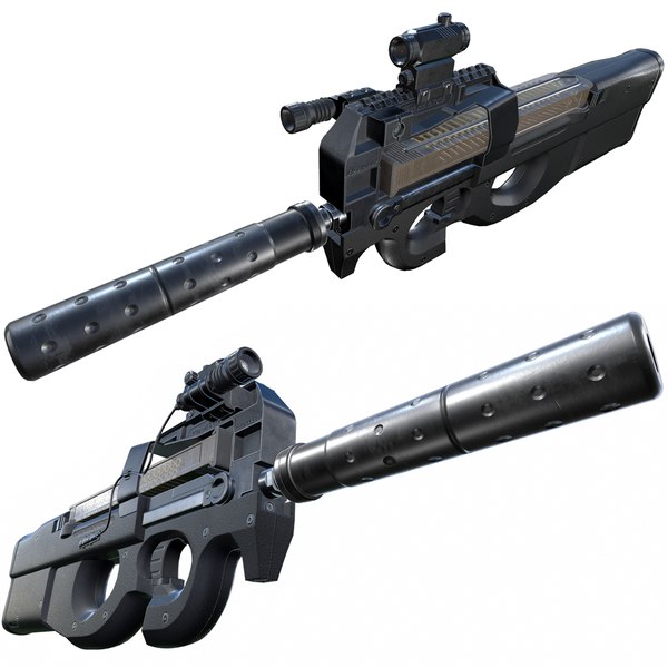 P90 3D Models for Download | TurboSquid