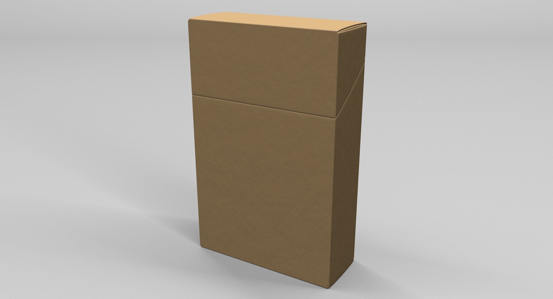 3D Model Cigarette Pack - TurboSquid 1220700