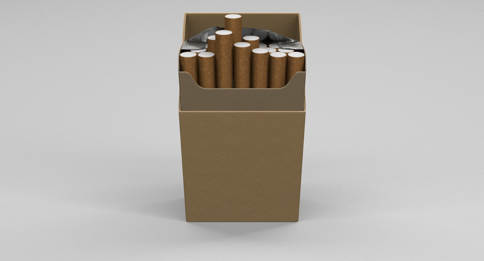 3D Model Cigarette Pack - TurboSquid 1220700