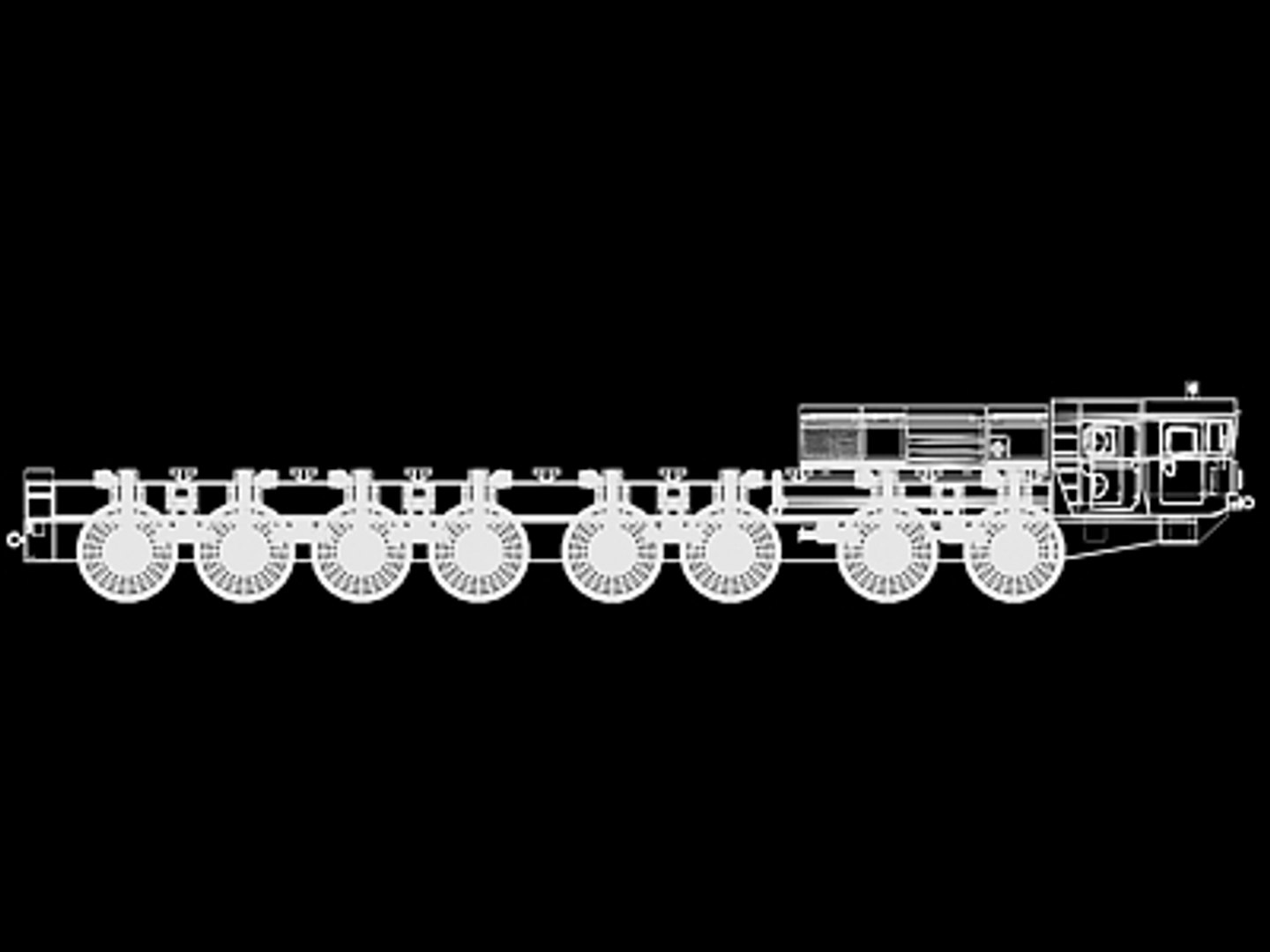 Mzkt-79221 Chassis 3d Model