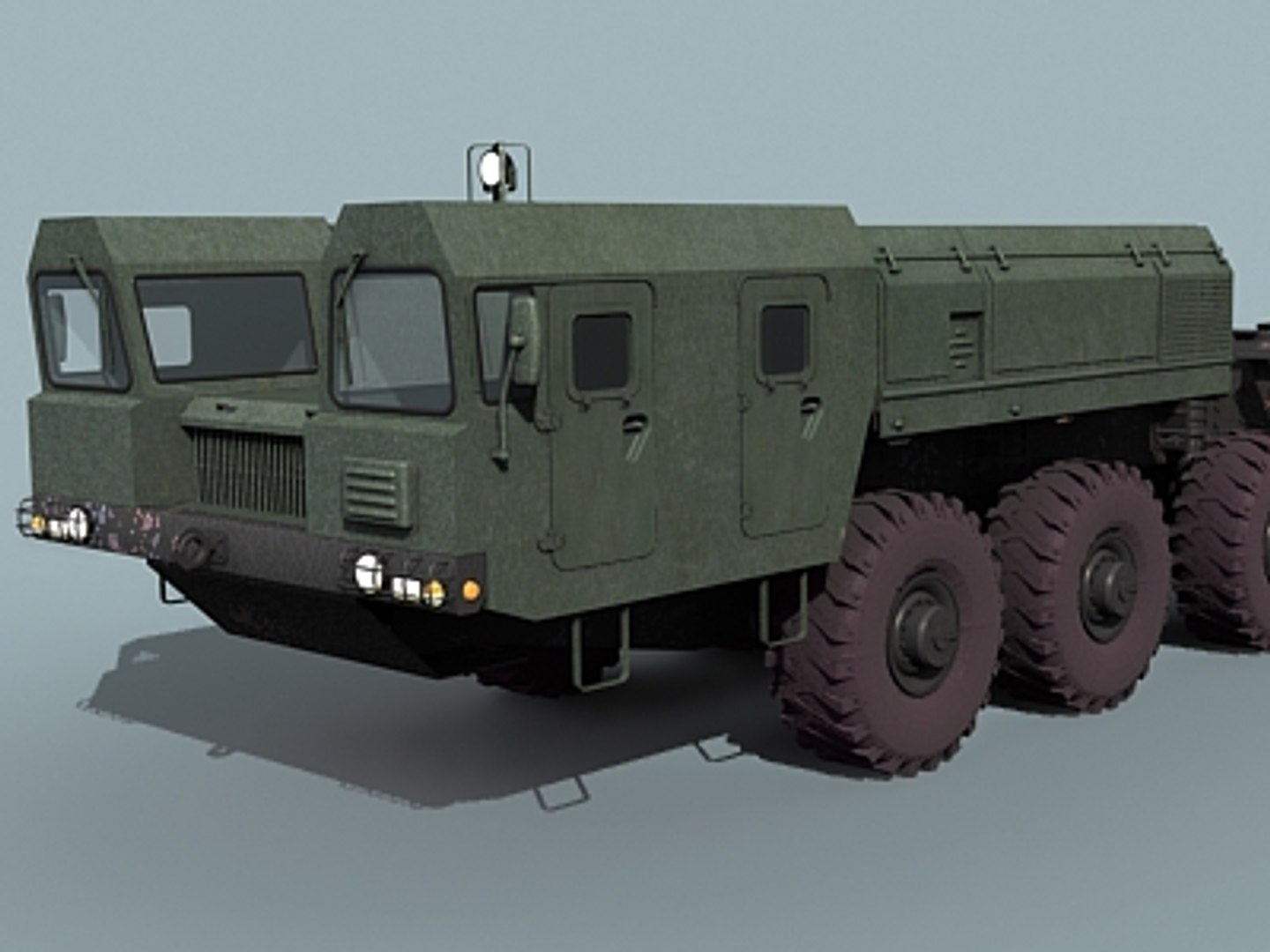 Mzkt-79221 Chassis 3d Model