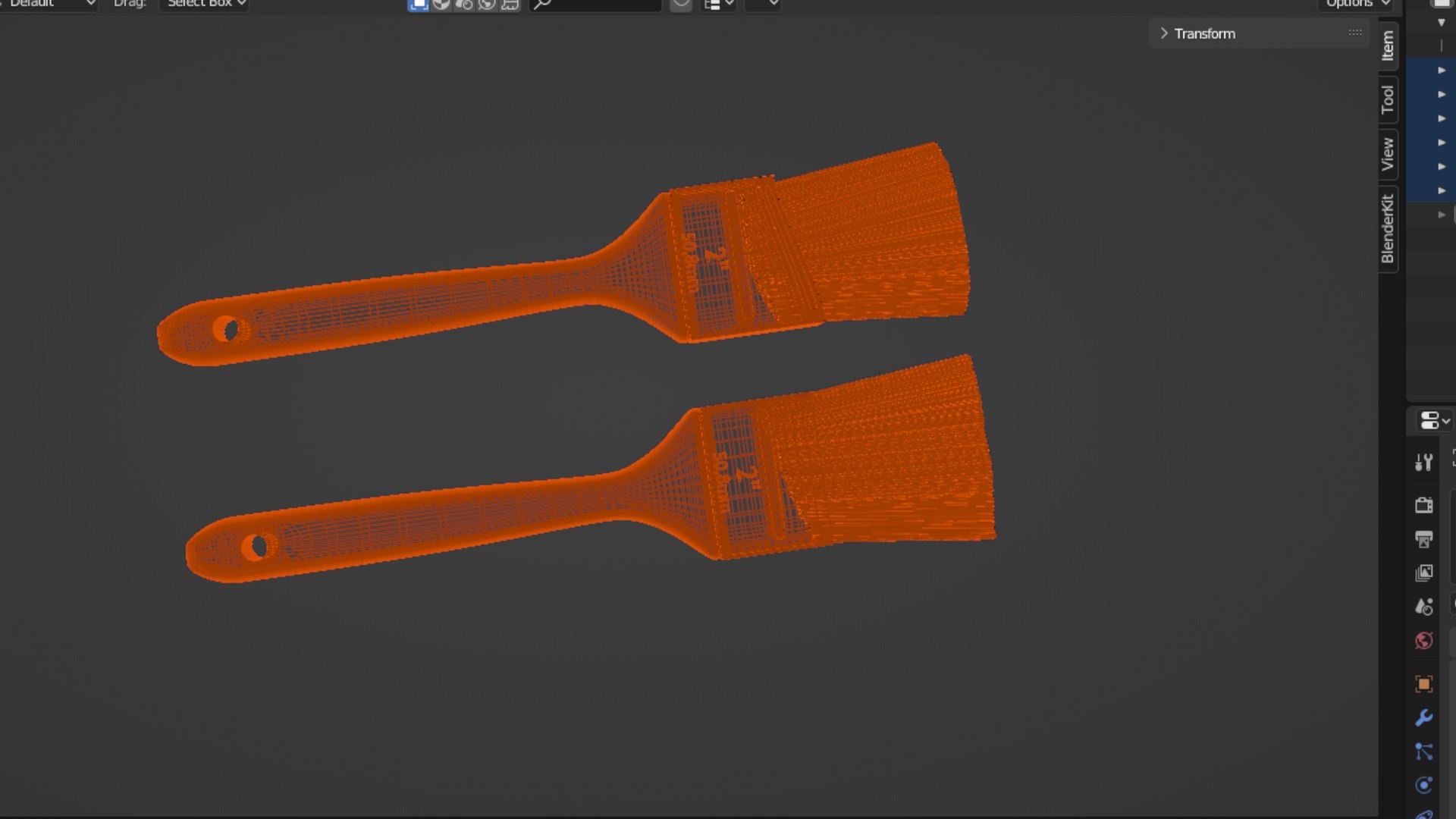 Paint Brushes 3D Model - TurboSquid 1890751